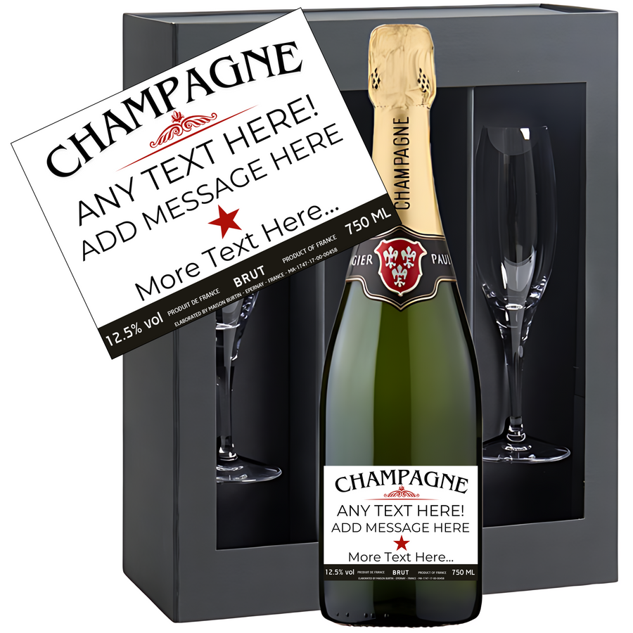 Personalised Champagne | Custom Labels & Next-Day UK Delivery