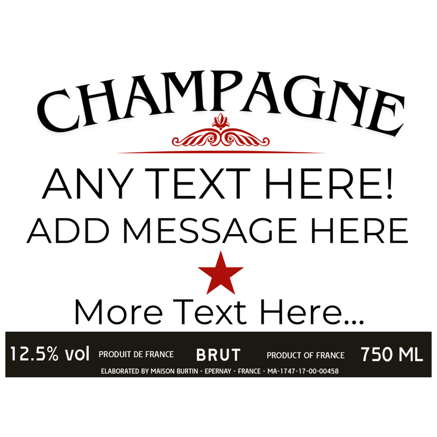 Personalised Champagne | Custom Labels & Next-Day UK Delivery